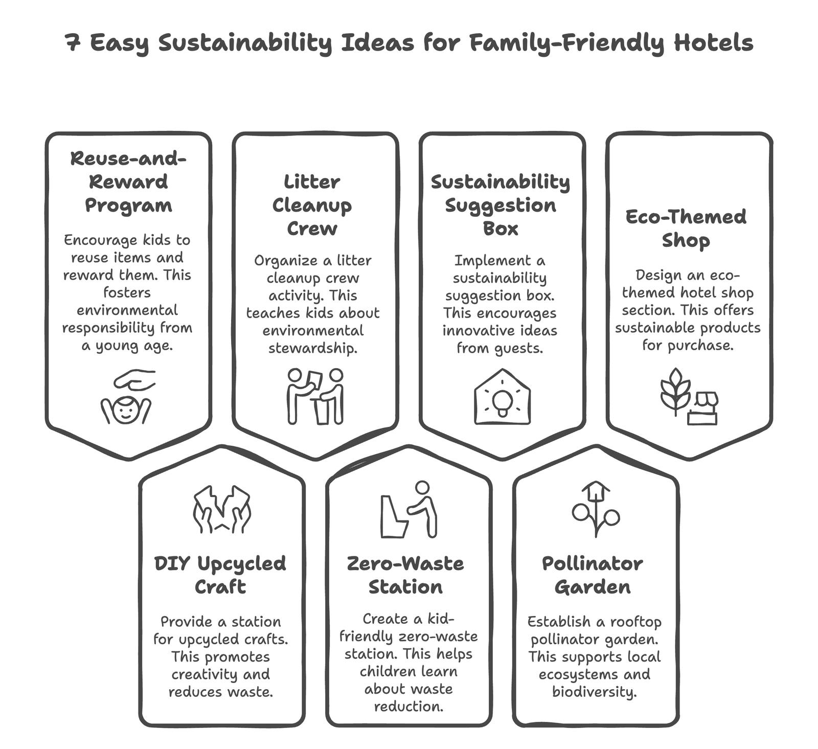 7 Easy & Impactful Sustainability Ideas for Family-Friendly Hotels